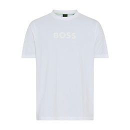 BOSS Green Herren BOSS Green T-Shirt &raquo;TS Logo&laquo; reine Baumwolle, Regular Fit, Rundhalsausschnitt XXL