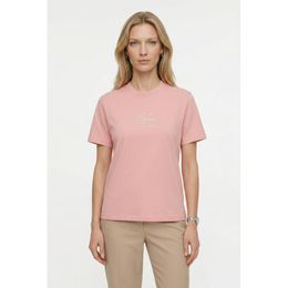 Calvin Klein Jeans Damen T-Shirt &raquo;CLASSIC SEASONAL MONOLOGO TEE&laquo; Regular fit, Logoschriftzug rosa XXL