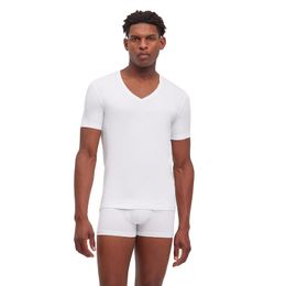 Falke Herren Falke T-Shirt &raquo;Daily Comfort&laquo; tiefer V-Ausschnitt, kurzarm, Cotton-Mix, slim fit XXL