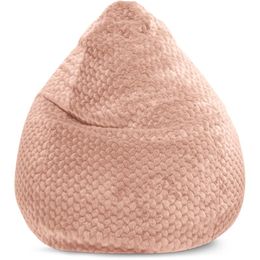 MAGMA Sitzsack &raquo;BeanBag MINK XXL&laquo; 1 Stk. tlg. beige Bezug: 60% Polyacryl, 40% Polyester B/H/T: 130cm