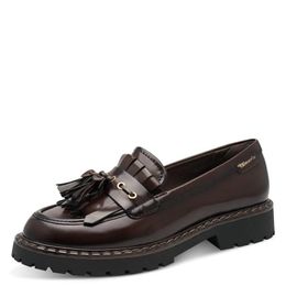 Tamaris Herren Slipper Halbschuh, Loafer, Businessschuh mit modischen Quasten und Durchz&uuml;gen 41