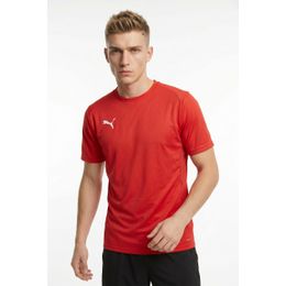 Puma Herren Fu&szlig;balltrikot "TEAMGOAL JERSEY", rot, Gr. XXL, unifarben, Web, Obermaterial: 100% Polyester, Trikots, Fu&szlig;ball, Kurzarm, sportlicher Stil,