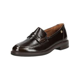 Paul Green Damen Slipper "Paul Green Slipper Glattleder", Gr. 37, braun, Glattleder, Schuhe