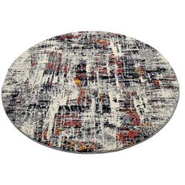 OCI DIE TEPPICHMARKE Teppich &raquo;HIGH & LOW SIX&laquo; rund 20 mm H&ouml;he Hochflor, Langflor, 3D Hochtief-Optik, Wohnzimmer bunt Polypropylen &Oslash; 240cm 1 Stk., 20mm
