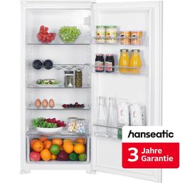 Hanseatic Einbauk&uuml;hlschrank &raquo;HEKS12254E&laquo; 123 cm hoch 54 cm breit inkl. 3 Jahre Herstellergarantie silber LED-Innenbeleuchtung