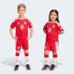 Jungen Trainingsanzug "FCB H MINI", rot, Gr. 104, adidas Performance, Obermaterial: 100% Polyester, Sportanz&uuml;ge, f&uuml;r junge Fu&szlig;ballfans, mit regul&auml;rem