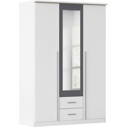 Rauch Kleiderschrank &raquo;Kleiderschrank Schrank Garderobe W&auml;scheschrank Ankleide KREFELD&laquo; Breiten: 136/181 cm, H&ouml;he: 199 cm, farblich abgesetzte 