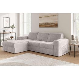 OTTO home Ecksofa &raquo;BORNHOLM 2.0 L-Form, Breite 220 cm, Verl&auml;ssliche Qualit&auml;t, Chenille&laquo; Recamiere links/rechts bestellbar, Bezug - Chenille oder 