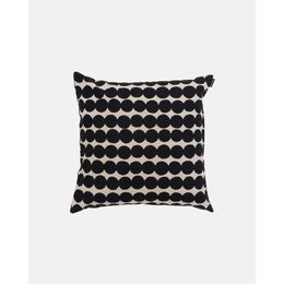 Marimekko Kissenbezug &raquo;R&Auml;SYMATTO&laquo; Baumwolle, 50x50 cm schwarz Perkal, Baumwolle, Leinen B/L: 50cm x 50cm, 1 Stk., Perkal