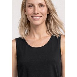 Street One Damen Tr&auml;gertop, schwarz, Gr. 34, unifarben, Stoff, 95% Viskose, 5% Elasthan, Tops, Jersey