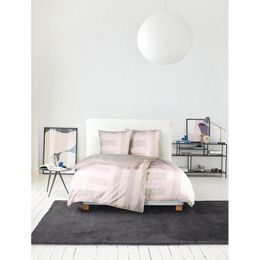 Esprit Wendebettw&auml;sche &raquo;Greta&laquo; 2 Stk. aus reiner Baumwolle und mit effekvoller Paspel rosa Renforc&eacute;, 100% Baumwolle B/L: 135cm x 200cm, 1 Stk., 1 Stk., 