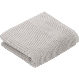 Vossen Handtuch &raquo;Tomorrow&laquo; grau Webfrottier, Baumwolle B/L: 50cmx100cm, 2 Stk., Webfrottier