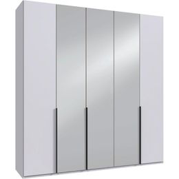 wimex Kleiderschrank &raquo;Mugano,in 5 Breiten,2 H&ouml;hen,2 Tiefen, viele Farben, Made in Germany&laquo; in Basic oder Premium Ausstattung, mit langen Griffen aus Metall,