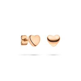 s.Oliver Damen s.Oliver Paar Ohrstecker &raquo;Tiny Hearts, Herz&laquo; rosa Edelstahl