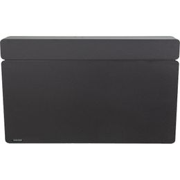 SPINDER DESIGN Schuhschrank &raquo;LUIGI&laquo; Stahlschuhschrank mit Fach schwarz Stahl Schwarz, B/H/T: 78cm x 48,3cm x 12,6cm
