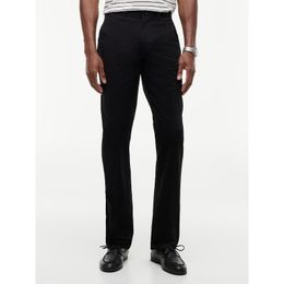 Tommy Hilfiger Herren Chinohose &raquo;CORE DENTON ESSENTIAL&laquo; Straight Fit, Baumwolle mit Stretch schwarz 32, L&auml;nge 30