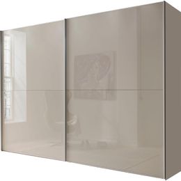 Wiemann Schwebet&uuml;renschrank &raquo;Orion, Kleiderschrank, Schrank, W&auml;scheschrank, mit Schiebet&uuml;ren&laquo; hochwertige Glasfront, variable Inneneinteilung, 