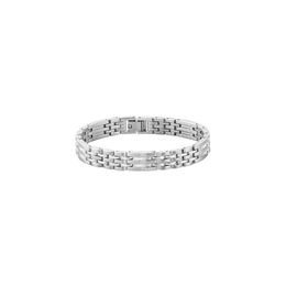 BOSS Damen BOSS Gliederarmband &raquo;WESLEY&laquo; silber 19cm, Edelstahl