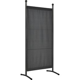 Angerer Stellwand grau Kunststoff, Stahl B/H/T: 82cm x 178cm