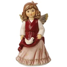 Goebel Engelfigur &raquo;Engel - Friedensengel, Weihnachtsdeko, H&ouml;he ca. 14,5 cm&laquo; Sammlerfigur, Weihnachtsfigur, Dekofigur aus Steingut bunt Steingut B/H/T: 7,5cm 