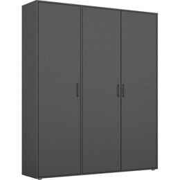 Rauch Kleiderschrank &raquo;VOYAGER Garderobe W&auml;scheschrank Schlafzimmer&laquo; in 3 verschiedenen Ausstattungen BASIC/CLASSIC/PREMIUM, mit 2 modernen 