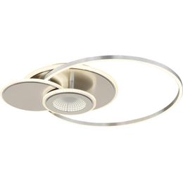 Globo LIGHTING Deckenleuchte &raquo;BELTRAN&laquo; LED-Modul 1 Stk. Kleine LED-Deckenleuchte, 3D-Effekt, dimmbar, modern & flexibel 1, H: 7,5cm, 1 Stk.