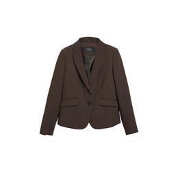 s.Oliver BLACK LABEL Damen s.Oliver BLACK LABEL Blusenblazer mit Reverskragen und 2-Knopf-Verschluss 42