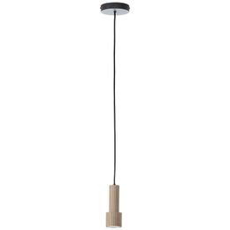 Brilliant Pendelleuchte &raquo;Cadiz&laquo; GU10 1 Stk. 150 x 13 cm, GU10, k&uuml;rzbar, Aluminium, matt schwarz/bronzefarben schwarz 1, &Oslash; 12cm, 1 Stk.