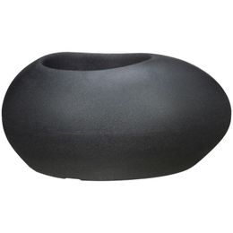 Scheurich Blumentopf &raquo;48/280 FLOW&laquo; schwarz B/H/T: 58cm x 35,2cm x 73cm