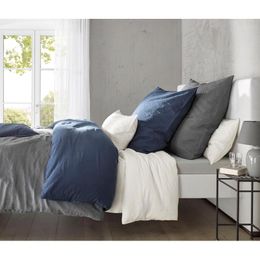Fleuresse Bettw&auml;sche &raquo;Provence in Gr. 135x200, 155x220 oder 200x200 cm&laquo; 3 Stk. Halbleinen, 50% Baumwolle, 50% Leinen, Gr. 135x200, 155x220, 200x200cm 