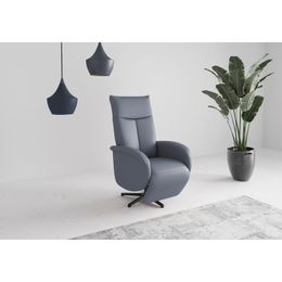 Sit & More sit&more TV-Sessel &raquo;Zora&laquo; wahlweise mit Aufstehhilfe, 2 Motoren und Akku grau NaturLEDER ,mit 2 Motoren,mit Akku,mit Kopfteilverstellung,mit 
