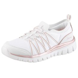Skechers Damen Slip-On Sneaker &raquo;GRACEFUL-PURECRUSH&laquo; Freizeitschuh mit elastischem Einstieg gold 35