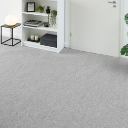 ANDIAMO Teppichboden &raquo;Milo, Nadelfilz, Gesamth&ouml;he 2,5 mm, Made in Belgium&laquo; rechteckig Uni Farben, Breite 100 cm oder 200 cm, Wohnzimmer, strapazierf&auml;hig grau 