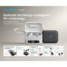 Anker wireless In-Ear-Kopfh&ouml;rer &raquo;soundcore P41i&laquo; Bluetooth Active Noise Cancelling (ANC) wei&szlig; 6 Mikrofone und die KI-optimierte Ger&auml;uschunterdr&uuml;ckung der 