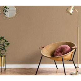 Fashion for walls Vliestapete &raquo;Fusion&laquo; Strukturmuster gl&auml;nzend gepr&auml;gt Phthalate frei gold B/L: 0,53m x 10,05m, Rollen: 1