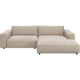 Musterring Ecksofa &raquo;MR LUCIA, Charakterstarker Lounge-Komfort von &laquo; XXL-Longchair, erstklassige Kammerkissen & zeitloser Look 94% Polyester, 6% Nylon B/H/T: 