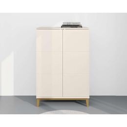 OTTO home Highboard &raquo;Maryd&laquo; 1 Stk. tlg. Hochkommode mit Untergestell in Holzoptik Holzwerkstoff, MDF B/H/T: 80cm x 121cm x 41cm, 2 Stk.