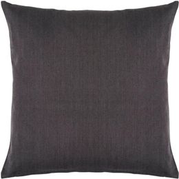 Pad Dekokissen &raquo;Leda&laquo; 100% Baumwolle grau Baumwolle B/L: 50cm x 50cm, 1 Stk.