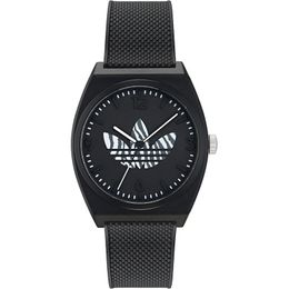 adidas originals Herren adidas originals Quarzuhr &raquo;PROJECT TWO GRFX&laquo; Armbanduhr, Damenuhr, Herrenuhr, unisex, analog schwarz Einheitsgr&ouml;&szlig;e