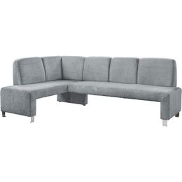 exxpo - sofa fashion Eckbank &raquo;Intenso, viele Bezugsstoffe Cord, Struktur 243/158 cm (B/T)&laquo; hohe Bodenfreiheit, frei im Raum stellbar, hoher 