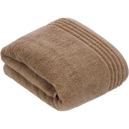 Vossen Badetuch &raquo;Vienna Style Supersoft&laquo; Supersoft Baumwolle braun Walkfrottee, Baumwolle B/L: 100cmx150cm, 1 Stk., 1 Badetuch (100x150cm), Walkfrottee