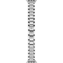 Guess Herren Smartwatch-Armband &raquo;Apple Strap, CS2011S1&laquo; Wechselarmband, Ersatzband, Edelstahl, passend f&uuml;r die Apple Watch silber Einheitsgr&ouml;&szlig;e