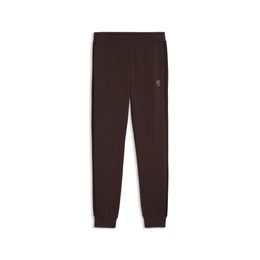 Puma Damen Sporthose "Essentials Elevated Jogginghose Herren", braun, Gr. L, unifarben, Obermaterial: 100% Baumwolle. Rippe: 97% Baumwolle, 3%