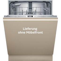 Neff vollintegrierbarer Geschirrsp&uuml;ler N 50 &raquo;S255HTX06E&laquo; 13 tlg. Ma&szlig;gedecke Info Light - erlischt bei Beendigung des Sp&uuml;lvorgangs, flexible K&ouml;rbe Chef