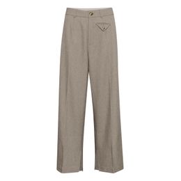 Kaffe Damen Marlene-Hose "Hose KAtilla", blau, Gr. 44, Obermaterial: 77% Polyester PES. 20% Viskose CV. 3% Elasthan EL., Hosen