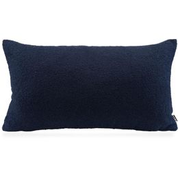 HOCK Dekokissen &raquo;Fino&laquo; Teddy-Pl&uuml;sch, w&auml;rmend, inkl. F&uuml;llung, Bezug mit Rei&szlig;verschluss blau Obermaterial: 100% Polyester. F&uuml;llung: 100% Polyester B/L: 70cm 