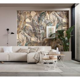 Komar Fototapete &raquo;Mae&laquo; bedruckt glatt 350 x 250 cm (Breite x H&ouml;he) - Tapete, Vlies, Wohnzimmer, Schlafzimmer beige Vlies B/L: 350m, Rollen: 1