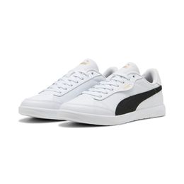 Puma Damen Sneaker "VIKKY STAR", Gr. 40, schwarz-wei&szlig;, Leder, unifarben, Schuhe, f&uuml;r sportlichen Look im Alltag, mit Leder-Obermaterial