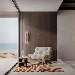 Karup Design Daybett &raquo;Roots Sofa Bed, Schlafsofa, Bettfunktion, FSC -Massivholz, B: 90 cm&laquo; Erh&auml;ltlich in Breite 90 cm, 140 cm oder 160 cm, Inkl. Futonmatratze. 