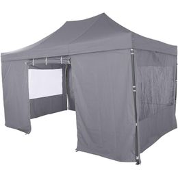 siena GARDEN Faltpavillon &raquo;Allrounder&laquo; 300x450 cm grau B/H/T: 450cm x 300cm